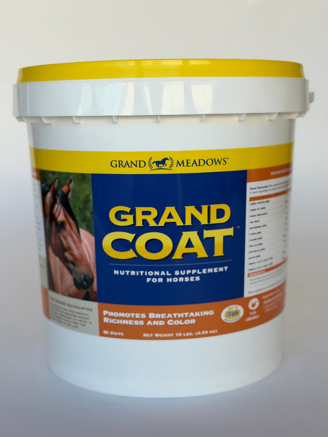 Grand Coat – Horse Skin and Coat Supplement | Grand Meadows